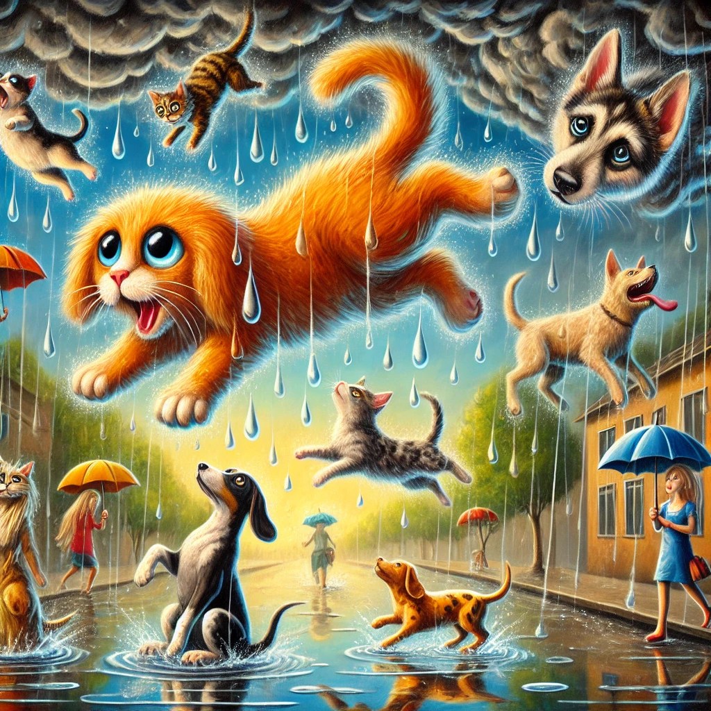 Origin of “Raining Cats and Dogs” – The Origin Zone
