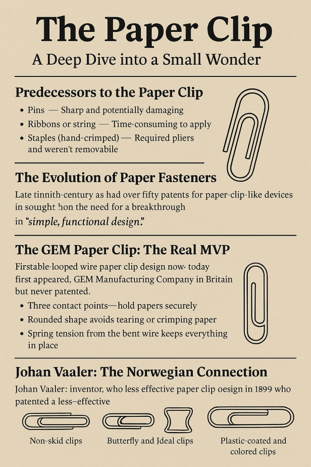 The Origin of the Paper Clip – The Origin Zone